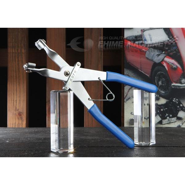 ラジエーターホース等に使用されている、ホースバンドの脱着専用プライヤーです。ストッパー付き、爪は360度回転するので、作業しやすく効率アップにつながります。■型式：CP-235S■メーカー：KOTO（江東産業株式会社）■爪開き幅：0mm〜35mm