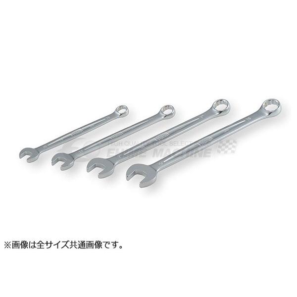 スパナのスピードとめがねレンチの強さを兼ね備えています。仮締めをスパナ側で、本締めはめがね側で行える1丁2役の機能工具です。めがね部の柄の曲がり角度15°です。グッドデザイン賞受賞品です。モデルチェンジで、さらに使いやすくなった手に馴染む柔...