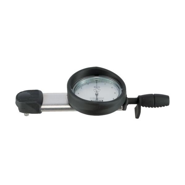 特長：プレート形に比べて変形量が少ないため作業者の疲労が軽減されます。ダイヤル目盛は回転させることができるため、設定トルクに指針を合わせ、「0」で完了することも可能です。置針付は最大値の読み取りに便利です。用途：検査、締め付け用。●最小目盛...