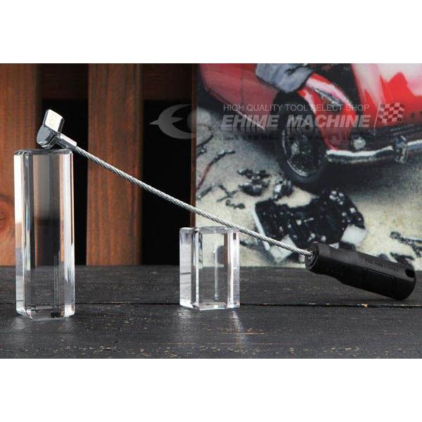 ドレンボルト外しです。手が汚れず熱いドレンコックの取り外しに便利です。使用前にレンチでコックを緩めてから使用します。※ドレンの緩め以外に使用しないで下さい。※ワイヤー部はR40以上曲げないで下さい。■型式：DMC-4000■メーカー：KOT...