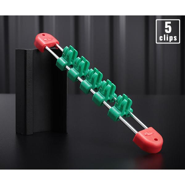 12.7sq.ソケット用ホルダーです。ホルダーの形状変更により、従来品よりソケットが差込みやすく外しやすい。しかもソケット保持力はアップしています。差込角別にホルダーのカラーリングを設定し、一目でサイズが分かるようになっています。■型式：E...