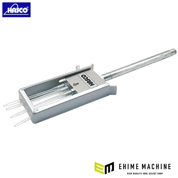 ハスコー GR-550K ベアリンググリースチェンジャー（4爪式）は、インナーベアリングを取り外すことなく、古いグリースを新しいグリースで押し出す作業を可能にする専用ツールです。2t車から大型トレーラーまで幅広く対応し、ベアリングの種類を選...