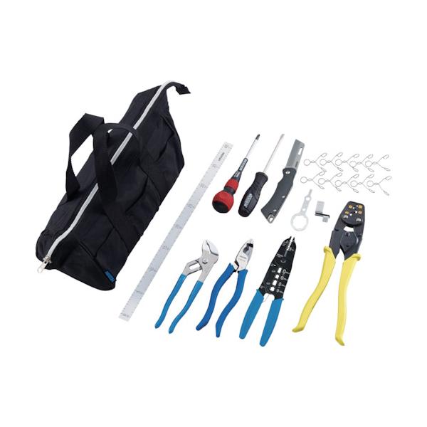 RoHS規制の特定有害物質を含む製品です。　第二種 / 第一種向け 基本工具＋合格マルチツール＋合格クリップ＋合格ゲージのセットです。技能試験の強い味方P-925合格ゲージ、P-926合格クリップ(10個入)、DK-200合格マルチツールの...