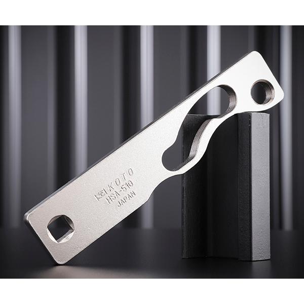 ハブをしっかりと固定する事でトルクレンチでの適切なトルク管理が行えます。■型式：HSA-510■メーカー：KOTO■耐荷重：600N/m