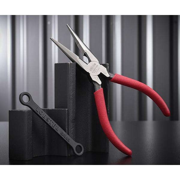 信頼の“日本品質”！J-CRAFTを更に使いやすく！！・ホビークラフトや、精密機器等の組立・修理・分解作業に最適！・特に先端部、くわえ・折り曲げ作業に耐久性を持ち、刃部の切断能力も抜群・滑りにくく、握りやすいマット調のグリップを採用【切断能...