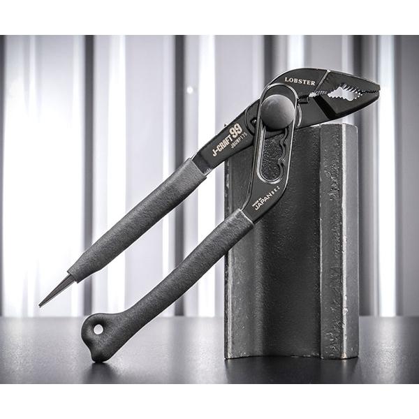 「小ネジ外し機能と奥まった箇所での高い作業性」黒をまとって進化したハイブリッドアンギラスが、J-CRAFT99シリーズとして登場。ロブテックスの開発チームがユーザーの声を細かく拾い上げ、握りやすさと作業のしやすさを追求。従来は外側にあった落...