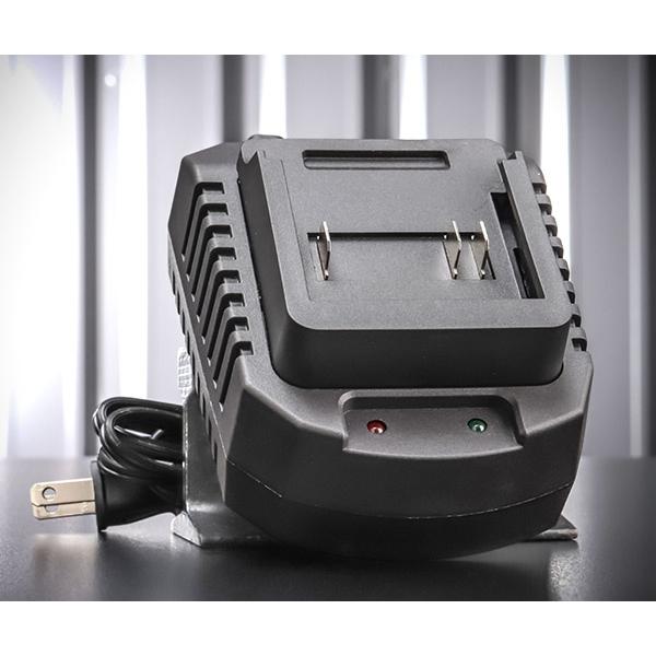 KTCのコードレス電動工具用バッテリーの充電器です。KTCの充電器JHE180Lです。KTCのコードレス電動工具用の充電器です。対応するリチウムイオンバッテリーを充電します。【仕様】品番：JHE180LJANコード：498943361521...
