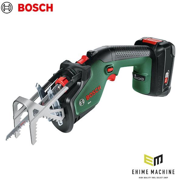 ボッシュ (BOSCH) KEO118 コードレスノコギリは、庭木の剪定から家具解体、木材・プラスチック・金属の切断まで幅広い用途に対応する強力なツールです。18Vのバッテリーでパワフルに作業が可能で、Aグリップを装備することで、庭木の切断...