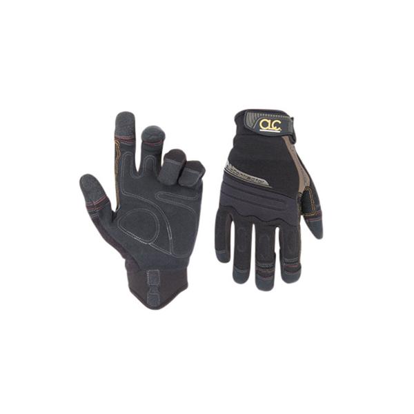 ●サイズ：L●素材：合成皮革●FLEX GLIP SUBCONTRACTOR。●Ring-CutTMにより、指先をカットしてフィンガーレスグローブにできます。●手のひらはSyntrexTM素材で、摩耗や引き裂きに強くなっています。●手のひら...