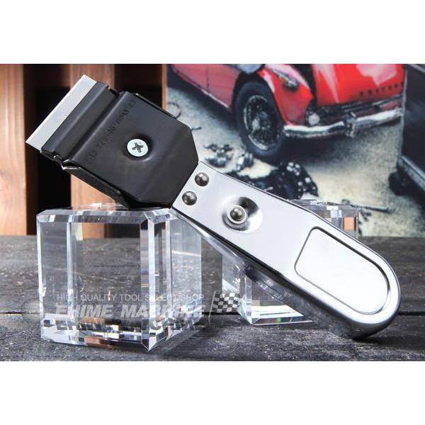 KTCのスタンダードタイプスクレーパー。交換式の刃で、経済的に長くご使用頂けます。■型式：KZS-40■メーカー：KTC■全長：155mm■全幅：40mm■別売替刃品番：KZS-4010