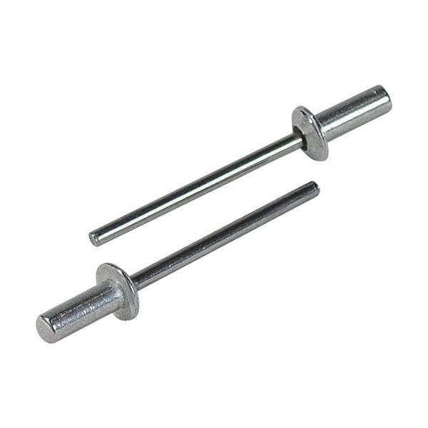 ■特長：リベット本体の頭部が密閉されていますので防水性にすぐれています。片側から複数の母材をワン・アクションで締結できます。溶接に比べて作業の省力化や生産性の向上にメリットがあります。必要な仕事に無駄なく便利に使える小箱少量サイズのエコボッ...