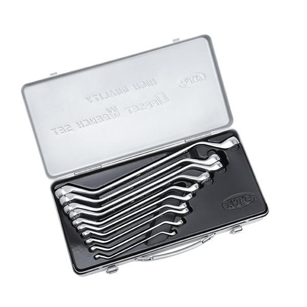 KTCの45°ロングめがねレンチインチ10本セットです。ピッタリ収まる収納ケース付きなので、出張修理など持ち運びに便利です。■型式：M2510■メーカー：KTC■セット内容一覧：M25-5.5X7 M25-8X10/M25-10X12/M2...