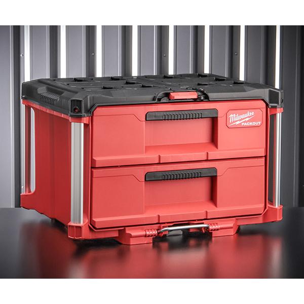 すべてのPACKOUT(パックアウト)収納ボックスと連結可能！ 自由に組み合わせられる、モジュラーシステム。 シリーズの分かりやすい互換性を重視している、ミルウォーキーならではの拡張性の高い収納シリーズです。  【ツールボックス】 幅広い用...