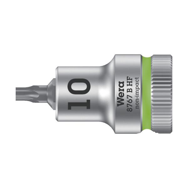 8767 B HFシリーズ。3/8インチのドライブと保持機能を備えたビットソケットは、ワークピースにねじを送り込むときにねじを紛失するリスクを軽減し、特に快適なねじ回しを実現します。サイズごとに色分けされた「Take it easy」ツール...