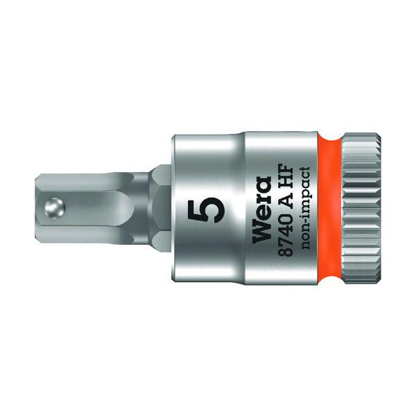 8740 A HFシリーズ。1/4インチのドライブと保持機能を備えたビットソケットにより、特に快適なねじ回しが可能になり、ワークピースにねじを送り込む際にねじを紛失するリスクが軽減されます。サイズごとに色分けされた「Take it easy...