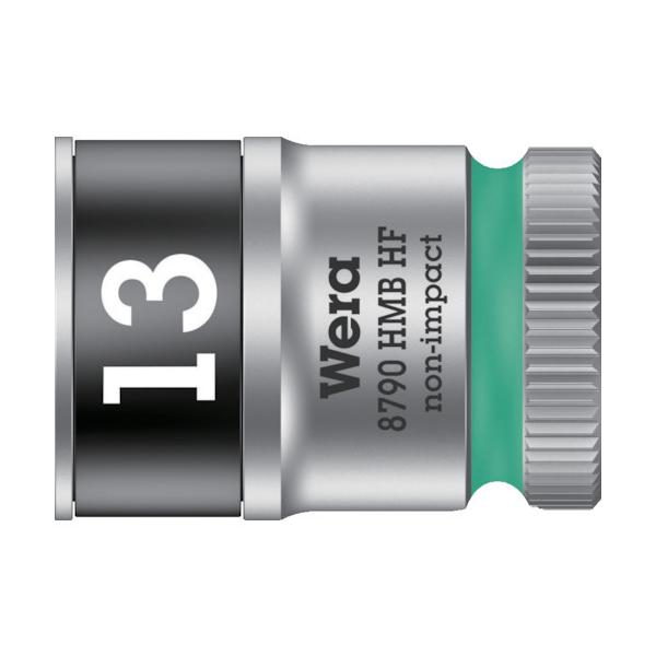 8790 HMB HFシリーズ。3/8インチのドライブと保持機能を備えたZyklopソケットは、ワークピースに取り組む際にネジを紛失するリスクを軽減し、非常に便利なネジ締めを実現します。サイズに応じて色分けされた「Take it easy」...