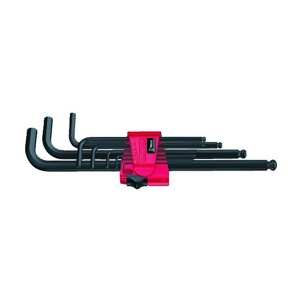 950/9シリーズ。高品質のL型レンチ。ヘックスプラスは、リセス(ネジの窪み)と点ではなく面で接触するよう造られ、その接触面も広く設計されており、力を加えたときに分散して伝達されるのでリセス(ネジの窪み)が損傷することを防ぎ、なめにくくなり...