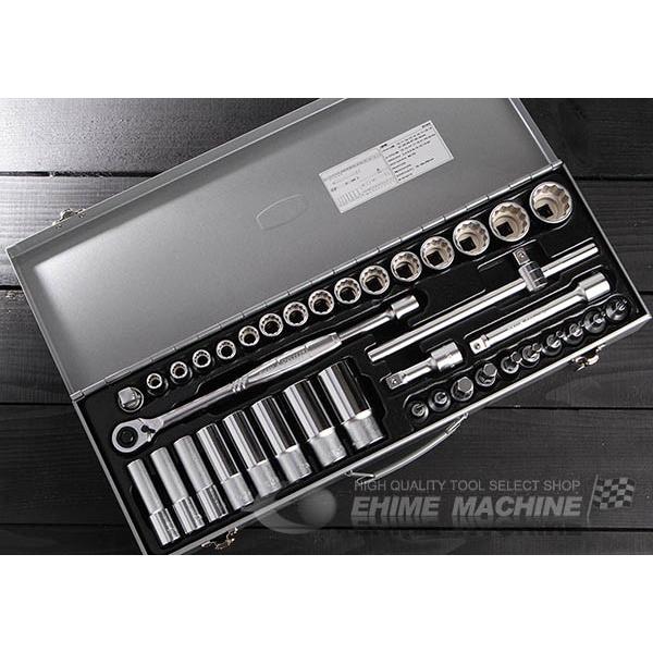 TONE トネ 12.7sq. ミックスソケットレンチセット 39点 MX400 :mx400:EHIME MACHINE - 通販 ...