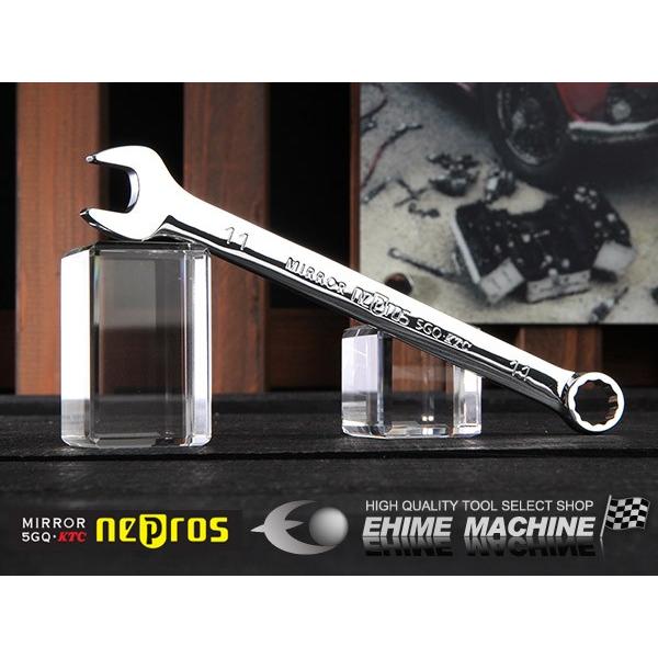 ネコポス発送の場合※お届け日時指定はご利用頂けません※代金引換でのご利用は頂けません※ただし通常品(ネコポス対象外の商品)と買い合わせた場合は、上記の限りではございませんネプロスならではの輝き。高精度コンビネーションレンチ。スパナ部は口開き...