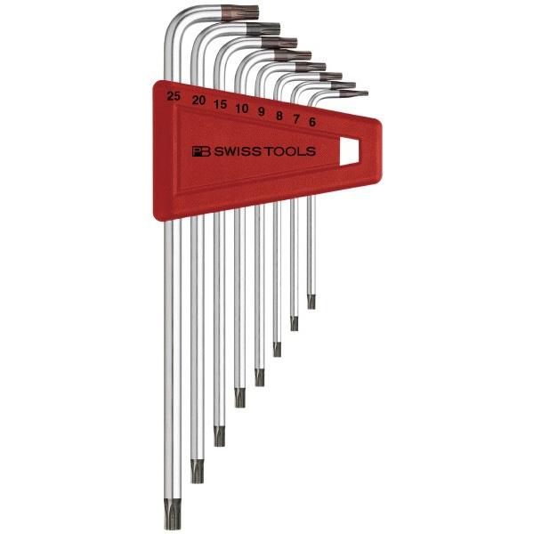 メーカー名：PB Swiss Tools メーカー品番：411.BH/6.25 商品名：411.BH/6.25 L型いじり止めヘクスローブレンチセット JANコード：7610733228669  仕様（個別）：質量(g)：98  特長（共通...
