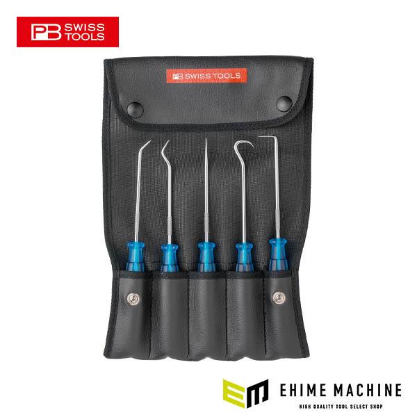 軸根元にローレット加工を施しています。先端が他社に比べて丸みを帯びており、対象物に傷がつき難い工夫もされています。ケース付き。【仕様】質量(g)：136【セット内容/付属品】ピックツール(7675・7676・7677・7678・7679)、...