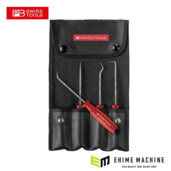 軸根元にローレット加工を施しています。先端が他社に比べて丸みを帯びており、対象物に傷がつき難い工夫もされています。グリップは油のついた手でも滑らないスイスグリップです。【セット内容/付属品】ピックツール(8675・8676・8678・867...