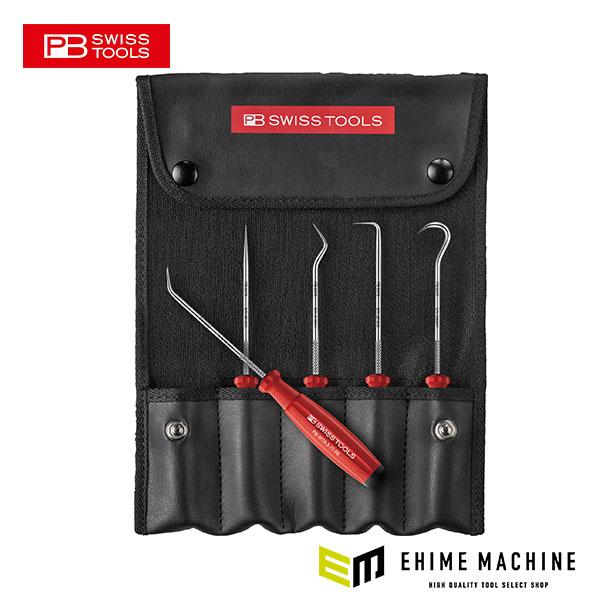 軸根元にローレット加工を施しています。先端が他社に比べて丸みを帯びており、対象物に傷がつき難い工夫もされています。グリップは油のついた手でも滑らないスイスグリップです。【セット内容/付属品】ピックツール(8675・8676・8677・867...