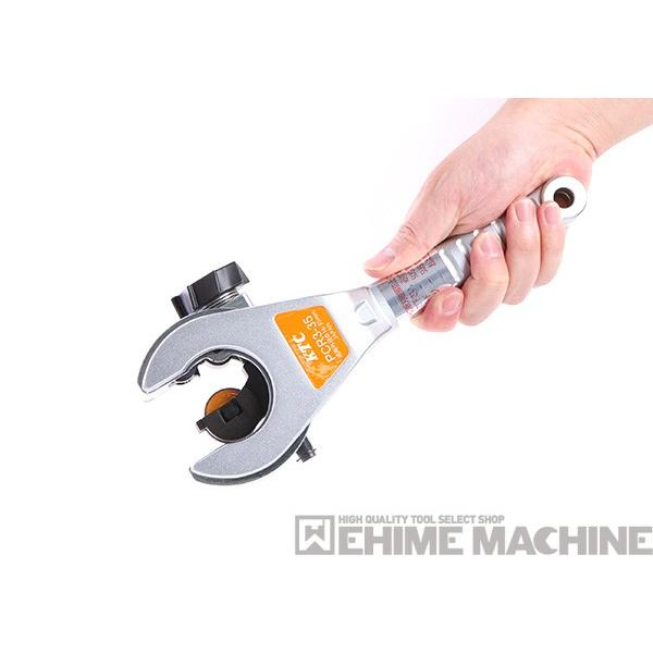 KTC ラチェットパイプカッター（鋼管・ステンレス鋼管用） PCR3-35 :PCR3-35:EHIME MACHINE - 通販 - Yahoo!ショッピング