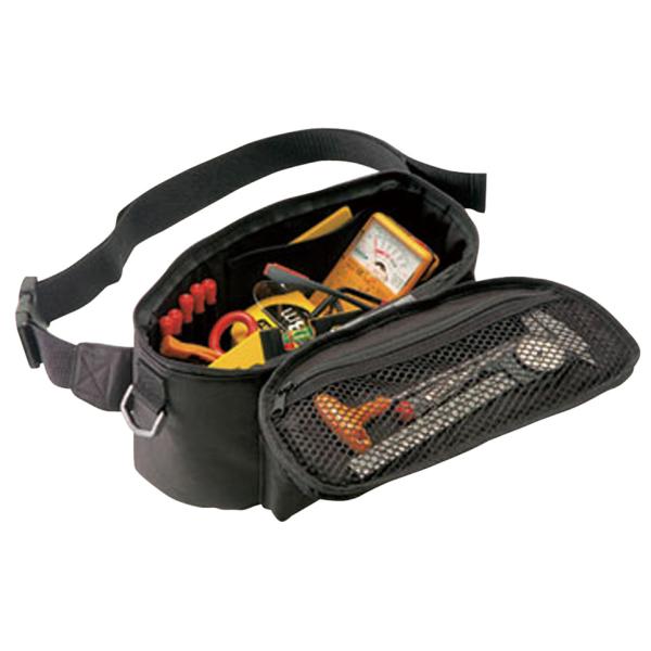 ●奥行(mm)：127●高さ(mm)：200●幅(mm)：290●フタの上部にハンドルが付いている2WAYウエストバッグです。●内側に小さな書類入れが付いています。●内側と外側にポケットがあり、大変便利です。※工具類は付属しません。