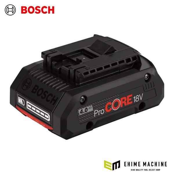 既存の18Vレンジと完全互換 CoolPackテクノロジーで最適化された性能と長寿命   メーカー名：BOSCH(ボッシュ) メーカー品番：ProCORE18V4.0 商品名：ProCORE18V4.0 Li-ionバッテリ- JANコード...