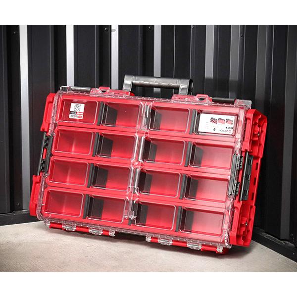 QBRICK SYSTEM（キューブリックシステム） RED ULTRA HD シリーズ今まで日本で販売されていたブラックバージョンのものとは全く異なる、耐衝撃に優れたプロモデル。ミルウォーキーのパックアウト シリーズや、デウォルト タフシ...