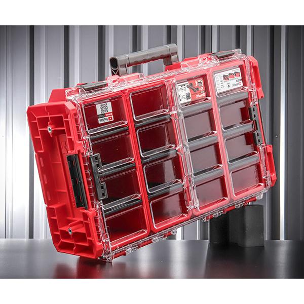 QBRICK SYSTEM（キューブリックシステム） RED ULTRA HD シリーズ今まで日本で販売されていたブラックバージョンのものとは全く異なる、耐衝撃に優れたプロモデル。ミルウォーキーのパックアウト シリーズや、デウォルト タフシ...