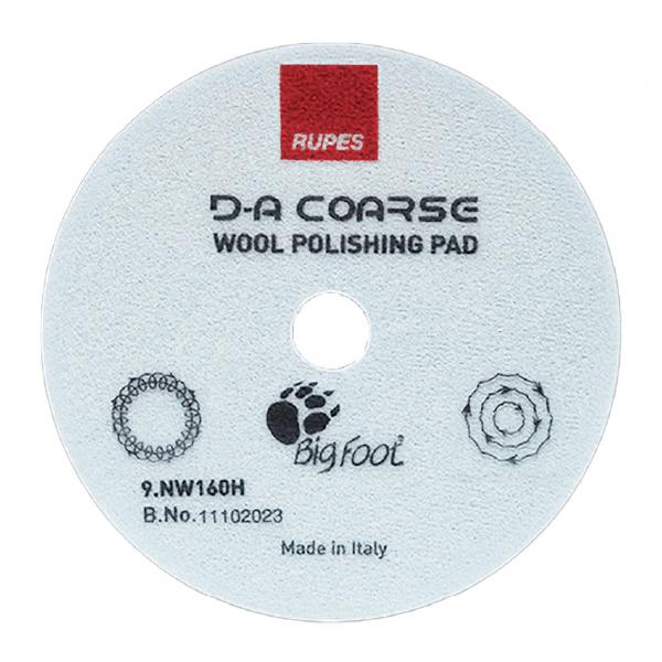 ウールバフ ブルー COARSE(切除~傷消し)80φ  ●デュアルアクションポリッシャー用に開発されたCoarse Wool Polishing Padは、特殊な設計により塗装面の深いキズを効果的に除去できる ●高密度で剛性の高いフォーム...