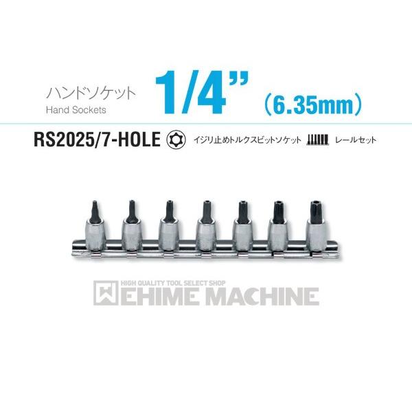 ■型式：RS2025/7-HOLE■メーカー：ko-ken（コーケン/山下工業研究所）■セット数：7ヶ組■レール：150mm■重量：119g