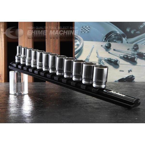 コーケンZ-ealの差込角9.5mm、6角セミディープソケットセットです。■型式：RS3300XZ/12■メーカー：ko-ken（コーケン/山下工業研究所）■差込角：9.5mm■重量：630g■セット内容：12点