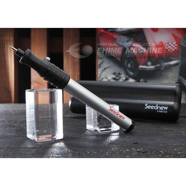 どんな表面でも彫刻できる！ダイヤモンド切刃使用の小さくても優れもの。電池式マイクロルーターがSEEDNEWから登場！工具等に自分のネームを入れ、マイツールをアピールするのに便利です。スリムボディなので、ペン感覚で彫刻が可能です。硬化金属、ガ...