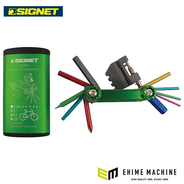 自転車の携帯に便利な14in1マルチツール。コンパクトでセット内容が充実。チェーンレンチ、スポークレンチ入り。マルチカラーで、一目でサイズがわかります。軽いアルミフレームで、力を入れてもたわみにくくなっています。スポークホイールの調整に使え...