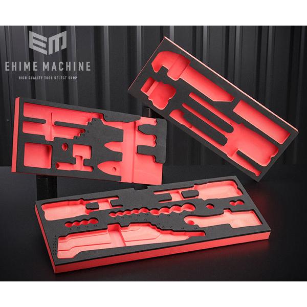 KTCツールチェスト（工具箱）SKX0213シリーズ専用発泡トレイです。SKX0213(各色)をお持ちの方で、ツールセットのようにハンドツール類を管理されたい場合にも便利です。■メーカー：KTC■3枚セット※製造時にキズの付きやすい部品のた...