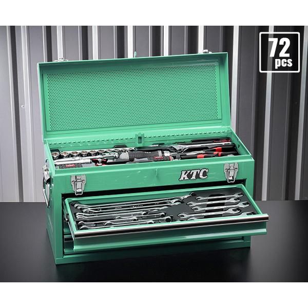 「開けた瞬間に戦力。トップだけで日常整備が始められるハイエンド72点。」現場と家庭の両方で使い倒すことを想定し、試作と実機検証を繰り返して組み上げたエヒメマシンのオリジナル入組み。 よく使う工具をトップと一段目に集約し、下二段のフリースペー...