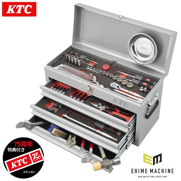 トルクスやモンキーレンチ、ウォーターポンププライヤー、ハンマーも入った、充実入組みセットです。ソケットも、17mm以上の大きいサイズは十二角タイプを採用するなど、使い勝手の良いツールを厳選しています。 （特長）90枚ギアラチェットハンドル ...