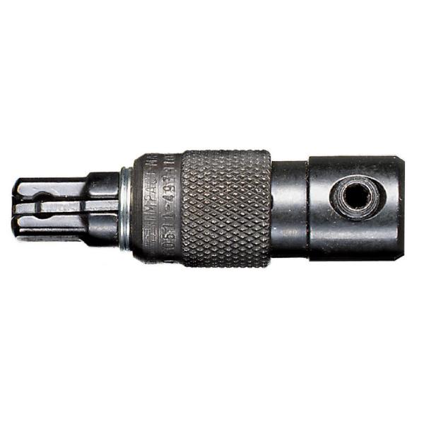 1/4"SQソケット類の落下を防止に役立つアダプター。ロックには3/32"六角レンチを使用(付属)。【仕様】全長(mm)：42外径(mm)：13質量(g)：23メーカー名：STAHLWILLE(スタビレー)メーカー品番：417/1スタビレー...