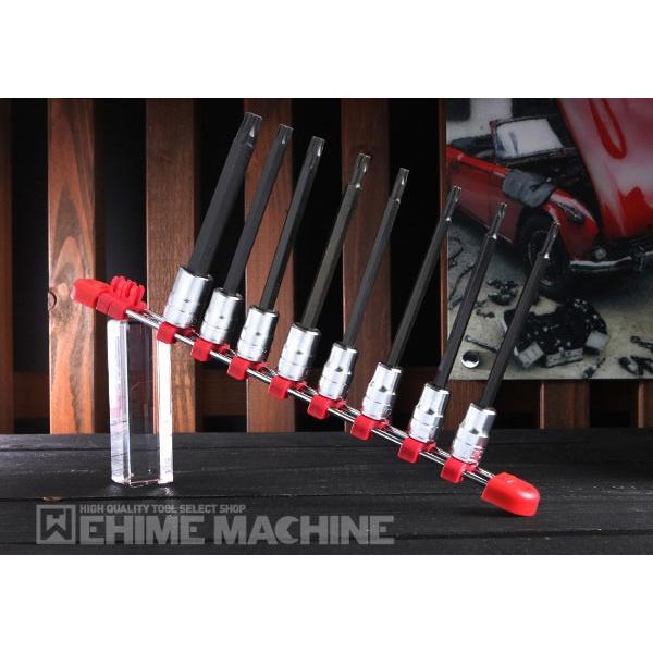 9.5sq.ロングT型トルクスビットソケットを全てカバーした、 使い勝手の良い ホルダー付きセットです。 ■型式： TBT3L08T■メーカー：KTC■セット内容 ：・BT3-T20L/BT3-T25L/BT3-T27L/BT3-T30L/...