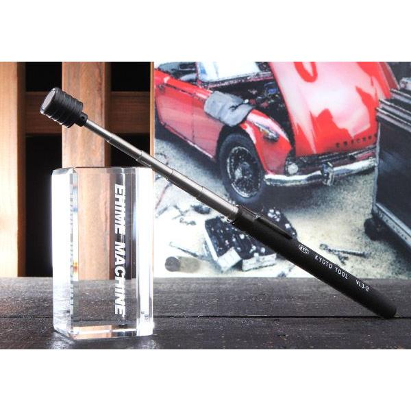 特長　●7段シャフトの採用により長さ調整が容易です。　　　●ポケット収納に便利なフック付きです。　　　● エナジーリング採用でサイド磁力を低減し、狭いところでも側面へマグネットがとられにくくなっています。■型式：VL3-2■メーカー：KTC...