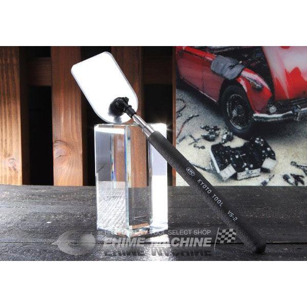 エンジンルームの奥、エンジン補機等の見づらい部分の点検・確認作業に最適！190mm〜870mmまで自由に伸縮可能！ミラー部には割れにくいアクリル製樹脂ミラーを採用しています。ボールジョイントにより幅広い角度調整が可能です。ボールジョイント部...