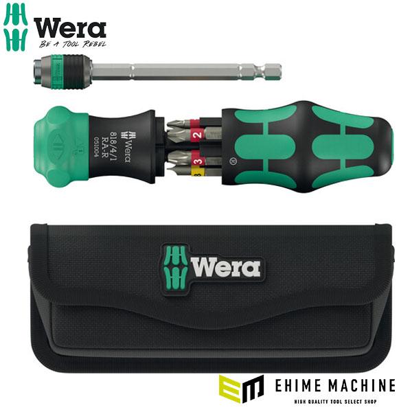 ヴェラ (WERA) 051515 コンパクト 25 RA-R は、ビット6本を内蔵したラチェット式ドライバーです。リングスイッチで直感的に正逆を切替でき、中央でロックすれば精密作業も安定。ラピダプターでビット交換もワンタッチ、伸縮ブレード...