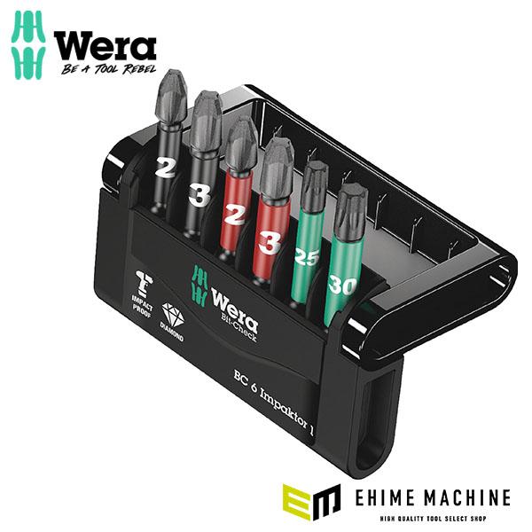 ビットチェック 6 インパクター 1 ビットセット。直立保管可能なコンパクトな専用ケースにツールがセットされたビットチェック。インパクターテクノロジーにより、厳しい条件下でも標準以上の耐久年数を実現します。ビット先端にはダイヤモンド粒子がコ...