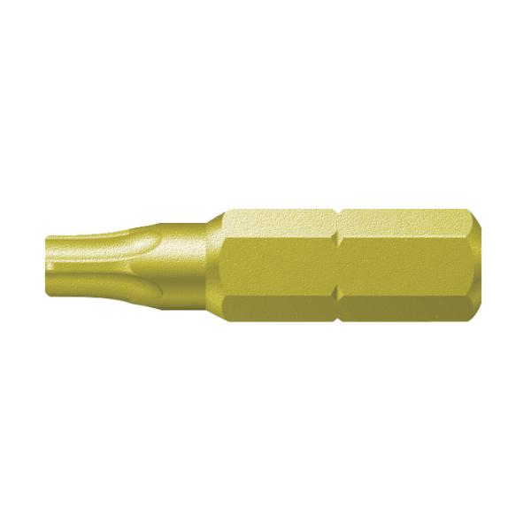 867/1シリーズ。トルクスソケットネジ用のプレミアムビット。1/4 インチ六角形、DIN ISO 1173-D 6.3に準拠した工具の保持に適しています。トーションビット設計により、早期摩耗を防ぎます。丈夫で耐久性があり、硬質材料向け。　...
