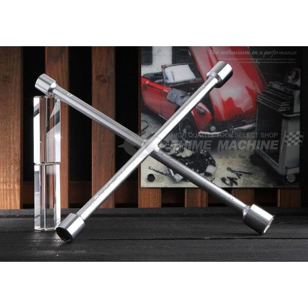 KTCの十字レンチ（クロスレンチ）です。タイヤ交換時のホイール脱着だけではなく、大型車などのメンテナンスにも最適です。■型式：XH-17-23■メーカー：KTC(京都機械工具株式会社）■全長：400mm■サイズ：17X19X21X23mm