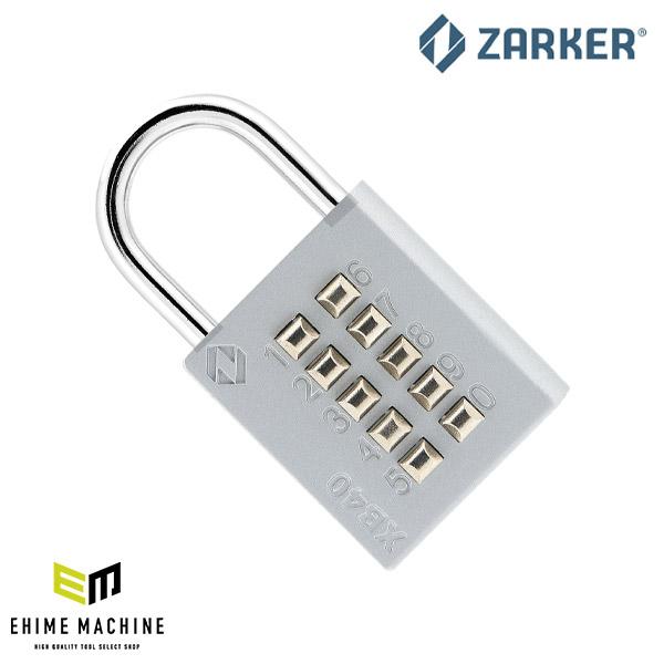 メーカー名：ZARKER（ザーカー） メーカー品番：XB40 商品名：XB40 ボタン南京錠 グレー/ブリスター JANコード：8809224301229  仕様 ●材質：亜鉛合金/本体、炭素鋼/ツル ●入数：1 ●本体サイズ(mm)：W4...