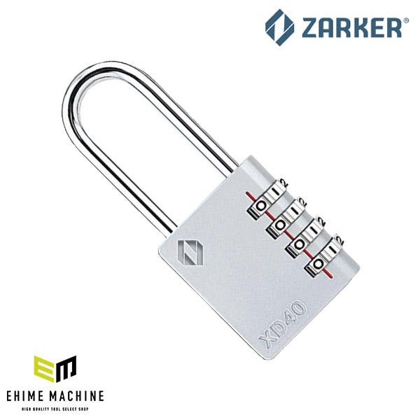メーカー名：ZARKER（ザーカー） メーカー品番：XD40L 商品名：XD40L コンビネーション南京錠 グレー/ブリスター JANコード：8809224301540  仕様 ●材質：亜鉛合金/本体、炭素鋼/ツル ●入数：1 ●本体サイズ...